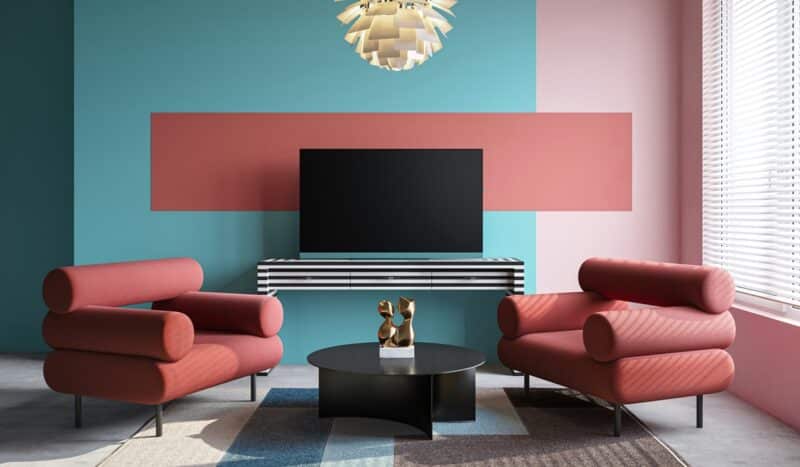 How to Color Block with Paint: A Bold Twist on Interior Style - S&S ...